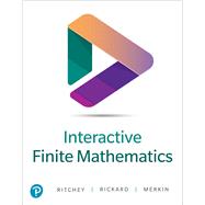 ISBN 9780135755129 - MyLab Math with Pearson eText Access Code (18 Weeks) for Interactive Finite ...